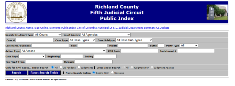 Charleston County Case Search - Charleston County Court
